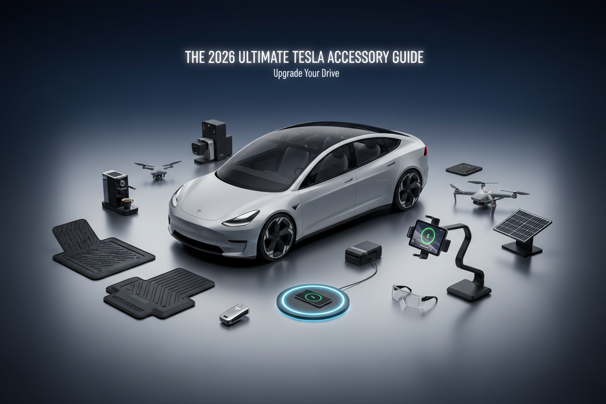 2026 Ultimate Tesla Accessory Guide: Model 3, Y & Cybertruck – EVAAM®