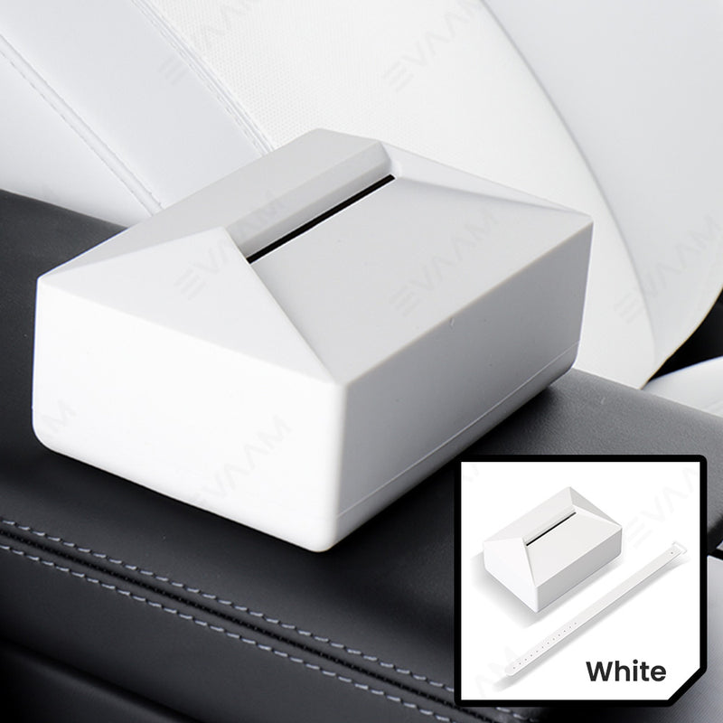 EVAAM® Silicone Tissue Box for Tesla Model S/3/X/Y &Cybertruck ...