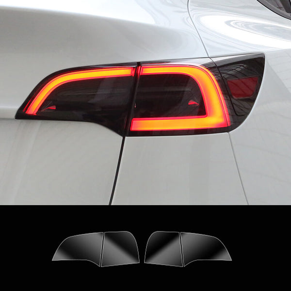 EVAAM® Smoke Tinted Headlight Protection for Tesla Model 3/Y (2017-2022 ...