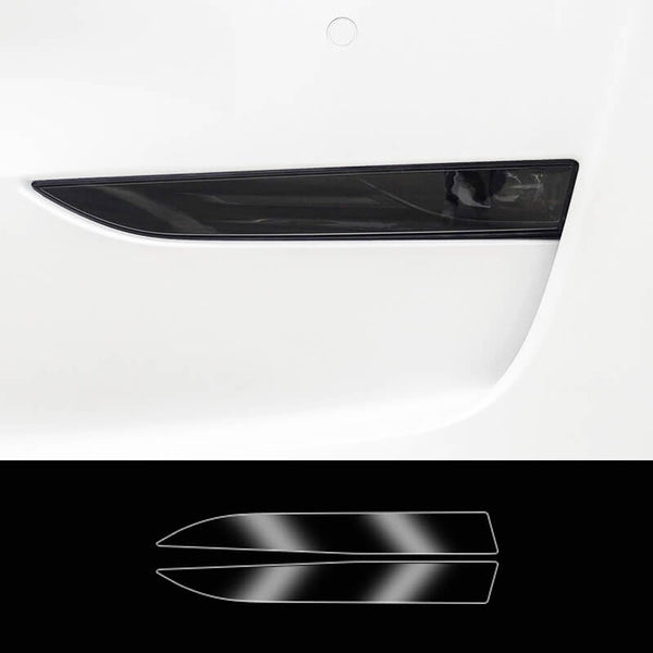 EVAAM® Smoke Tinted Headlight Protection for Tesla Model 3/Y (2017-2022 ...