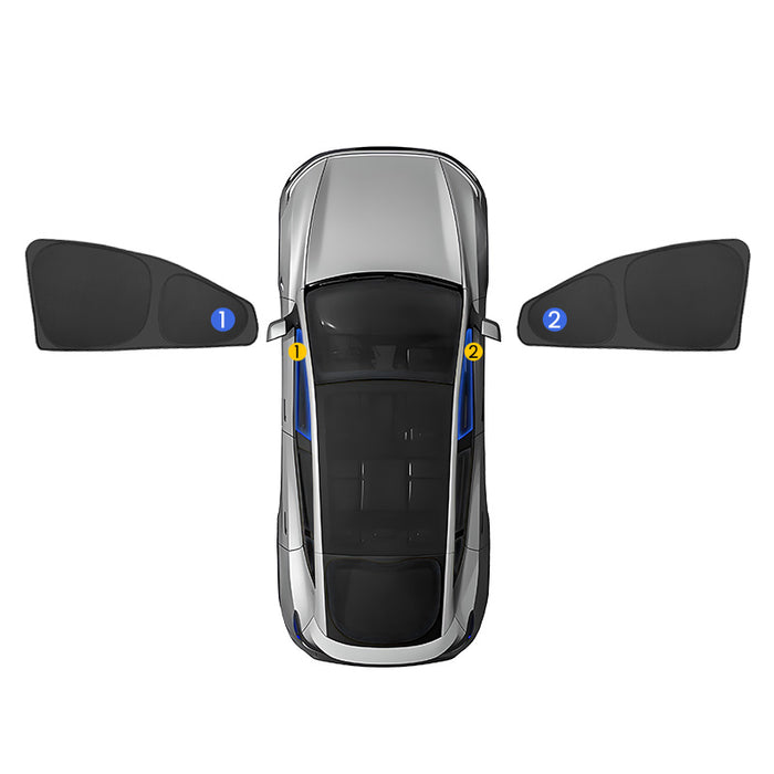 EVAAM® Sunshade Privacy Window Shade for Tesla Model Y Juniper 2025 ...