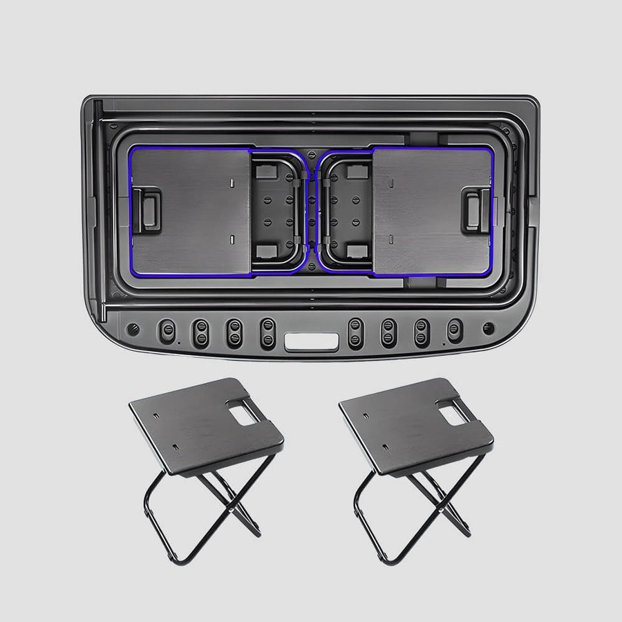 EVAAM® Trunk Folding Hidden Camping Table For Tesla Model 3/Y | EVAAM