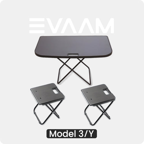 Hidden Trunk Lid Folding Table for Tesla Model 3 & Y – EVAAM®