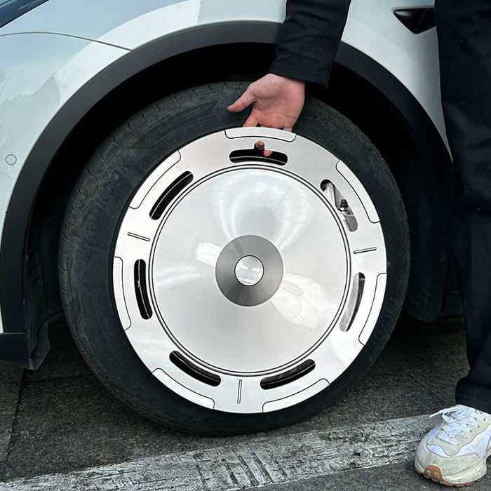 EVAAM® Wheel Cover Hubcap for Tesla Model Y Gemini Wheels 2020-2023 ...