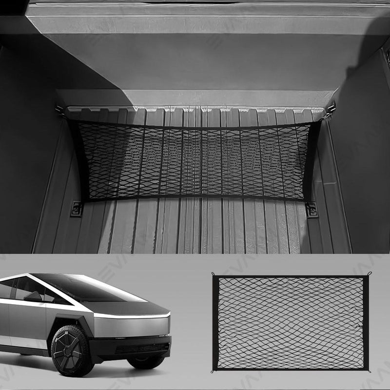 EVAAM® Truck Bed Cargo Nets for Tesla Cybertruck | EVAAM