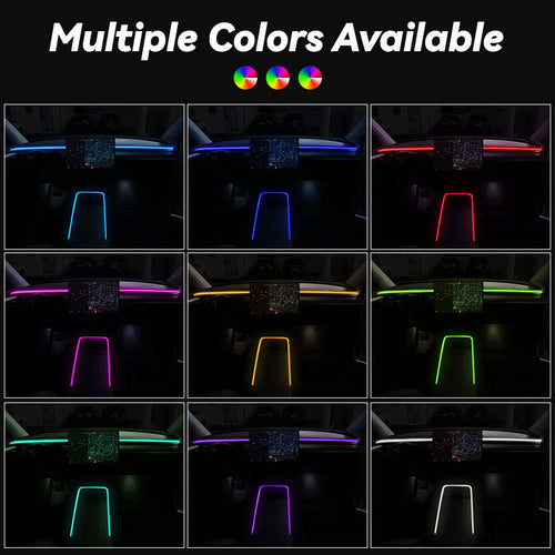 EVAAM ® Tesla LED Strip Ambient Lighting Set for Tesla Model 3/Y | EVAAM