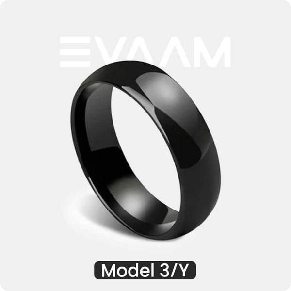 EVAAM® Customized Ring Key / Key Fob / Key Card Replacement for Tesla