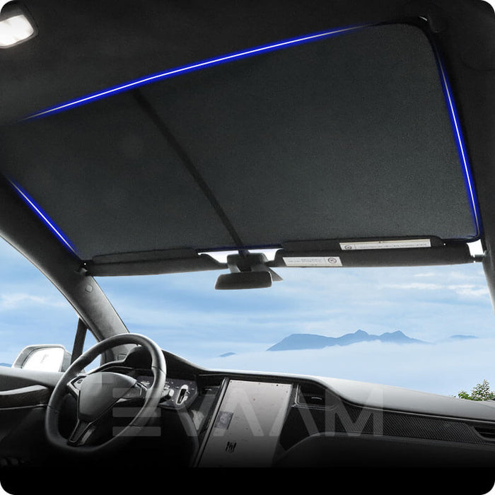EVAAM® Sunshade Privacy Window Shade for Tesla Model X (2015-2023) | EVAAM