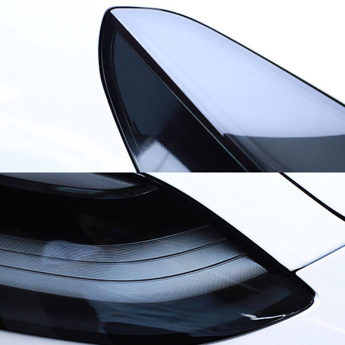 EVAAM® Tinted Headlight Protection for Tesla Model S/3/X/Y (2012-2024 ...